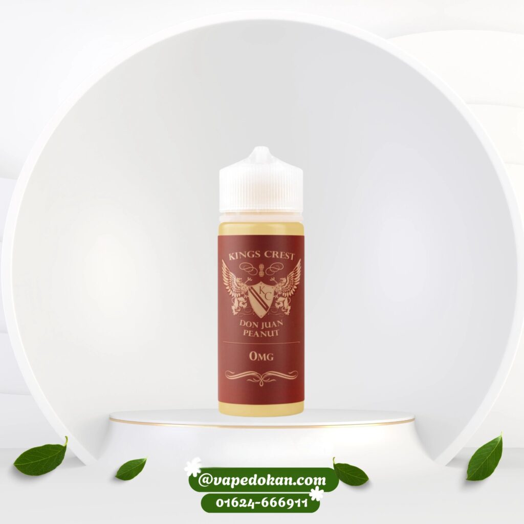 Kings Crest don juan peanut 120 Ml - Vape Dokan